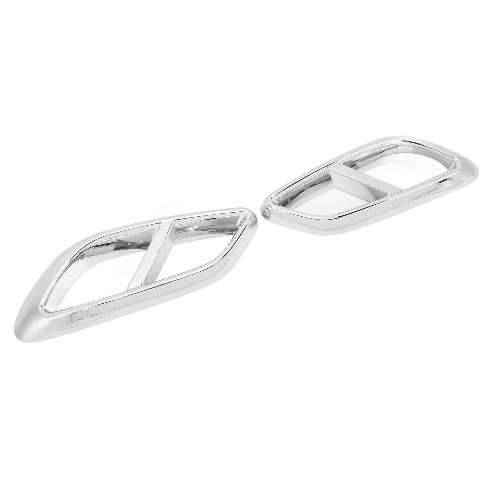 BOKYAN Car Exterior Exhaust Pipe Mufflers Output Tip Cover Trim ...
