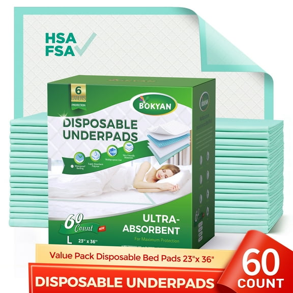 Chucks Disposable Pads [50-Pads], 36x36, Extra Absorbent for Babies ...