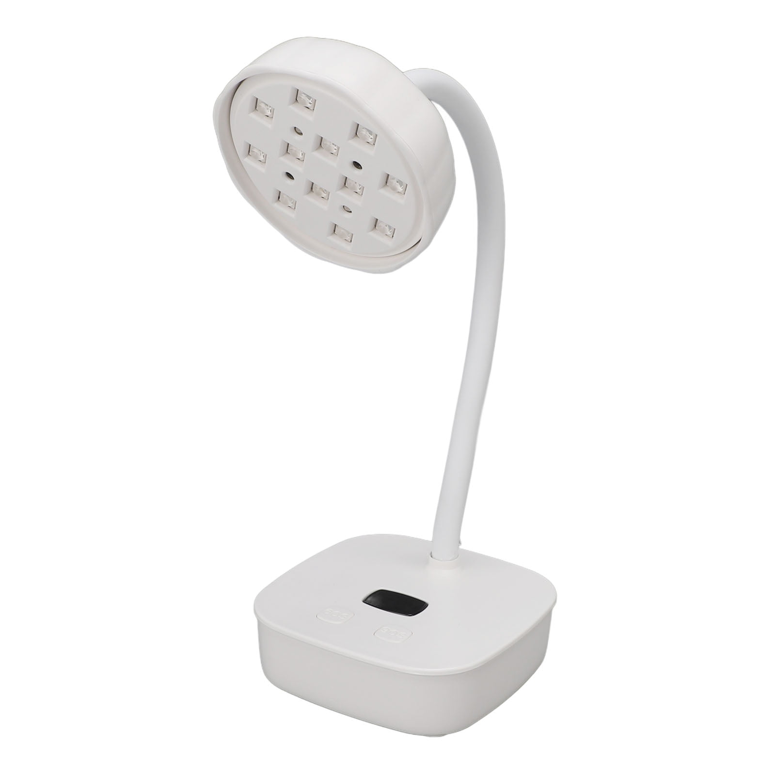 BOKYAN Gooseneck LED Nail Lamp for Gel Nails Rechargeable Cordless Fast ...