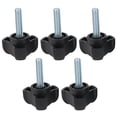 BOKYAN M6 Adjustable Knob Bolt Heavy Duty Plastic Triangle Arc Handle ...