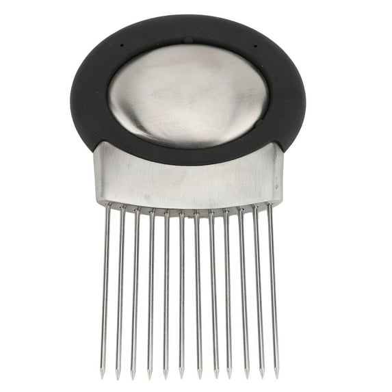 BOKYAN Premium Stainless Steel Onion & Vegetable Slicing Holder ...