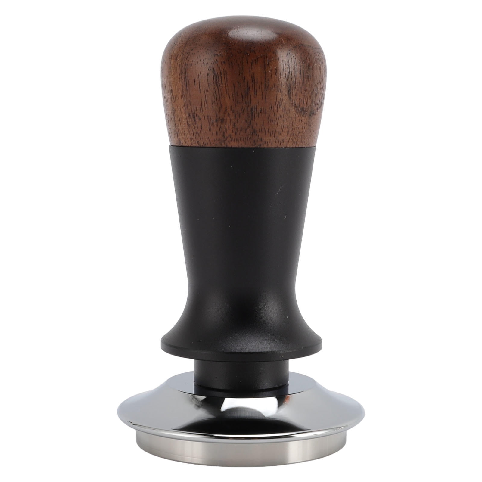 BOKYAN Premium Walnut & Stainless Steel Coffee Tamper – 51 mm Spring ...