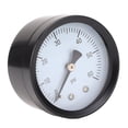 BOKYAN Pressure Gauge 0-60 PSI 1/4 Inch NPT 2 Inch / 50.8 mm Dial Clear ...