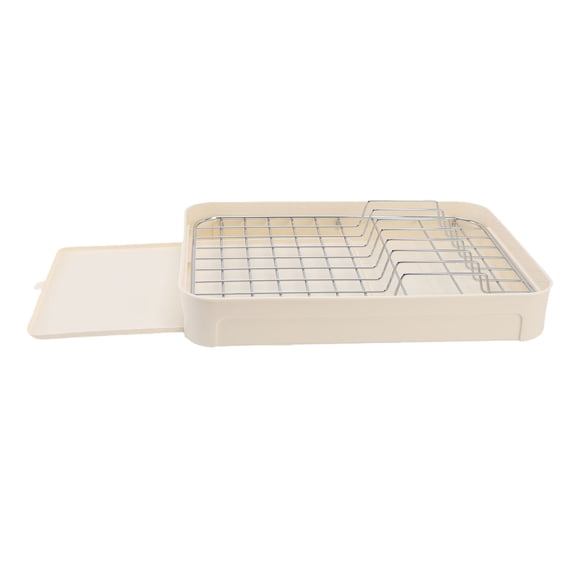 BOKYAN Pull Out Cabinet Organizer, 16.7" Slide Out Dish Shelf Rack with ...
