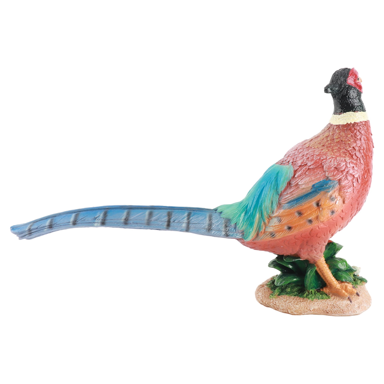BOKYAN Simulation Pheasant Decor Resin Craft Garden Statue Ornament ...