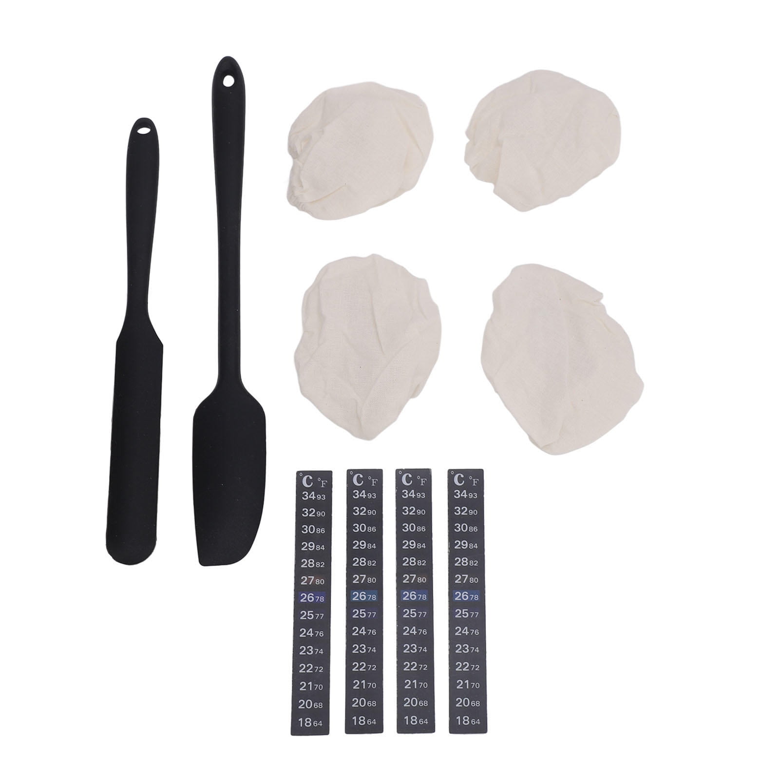 BOKYAN Sourdough Starter Kit – 4 Cloth Covers, Temperature Indicator ...