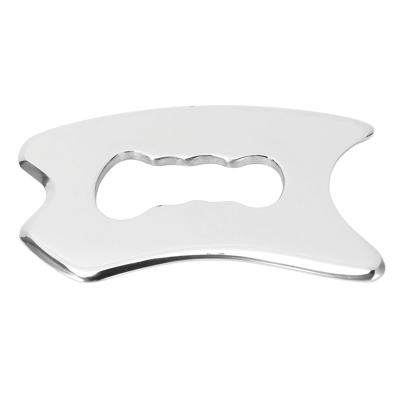 BOKYAN Stainless Steel Gua‑Sha Muscle Scraper – Ergonomic Dual‑Handle ...