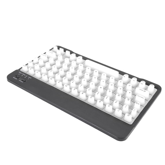 BOKYAN Wireless Bluetooth Keyboard with Silicone Raised Protective ...