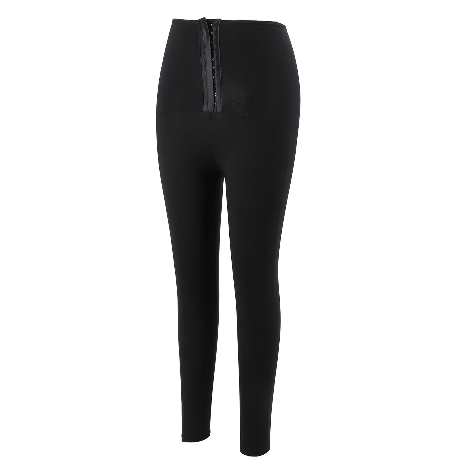 BOKYAN Women's High Waist Sauna Sweat Pants Coated PU Leather Thermo ...