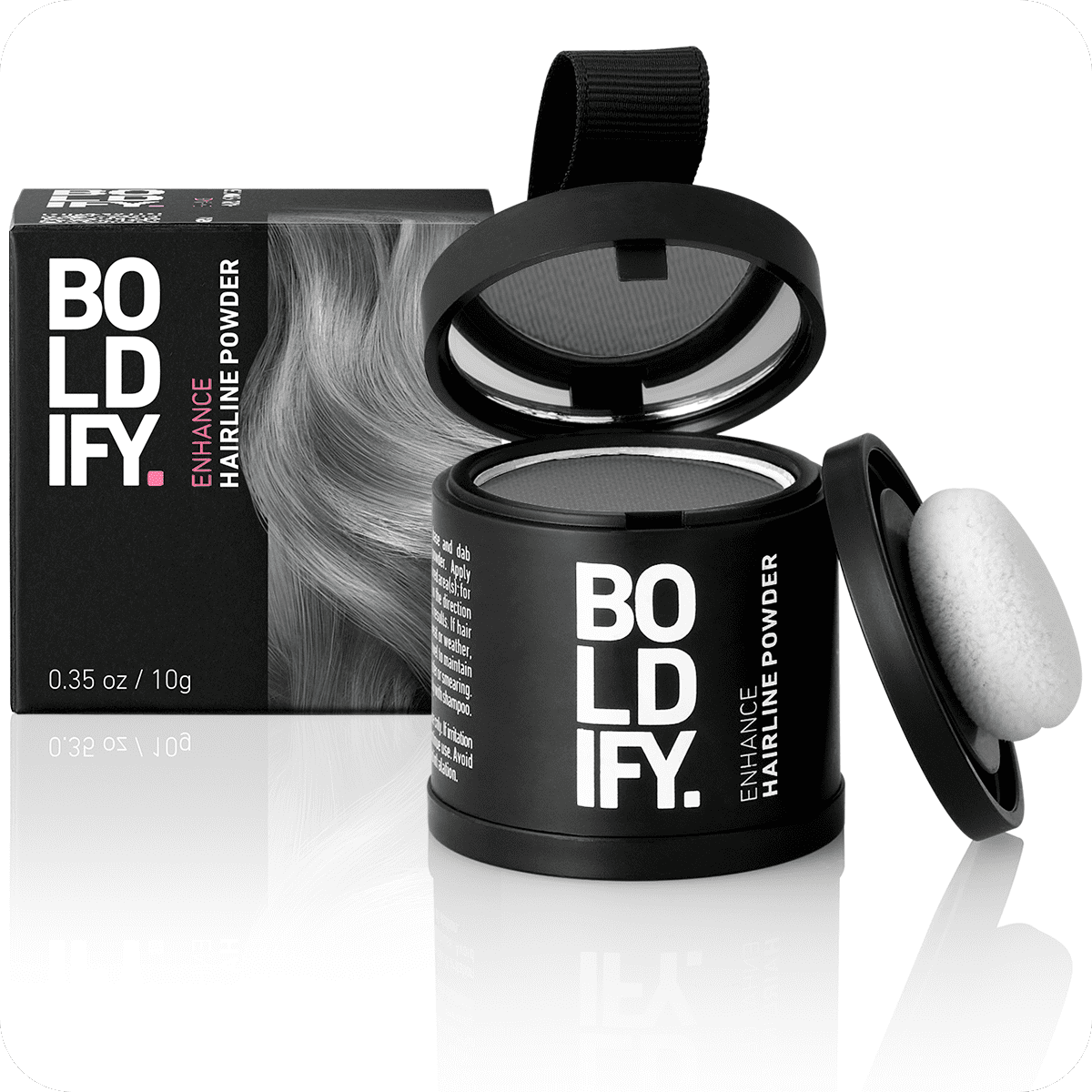 BOLDIFY Hairline Powder, Root Touch up Powder, Unisex Concealer, 48 ...
