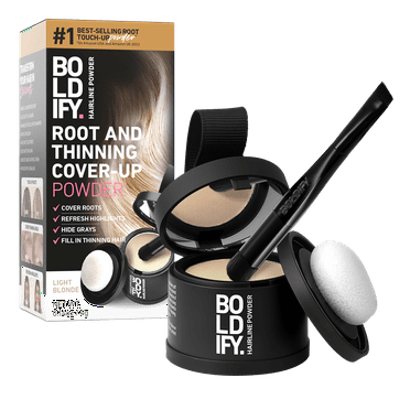 Root Touch Up Powder for Gray Hair Coverage, Hairlines Powder Filling ...