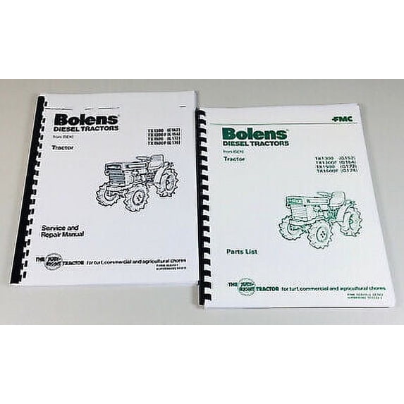 BOLENS G152 G154 G172 G174 SERVICE REPAIR SHOP MANUAL PARTS CATALOG ...