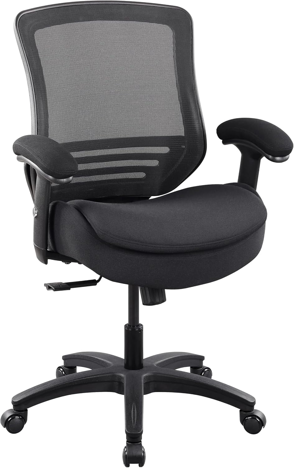 BOLISS 400lbs Mid Back Mesh Ergonomic Super Soft Wide Cushion Office ...