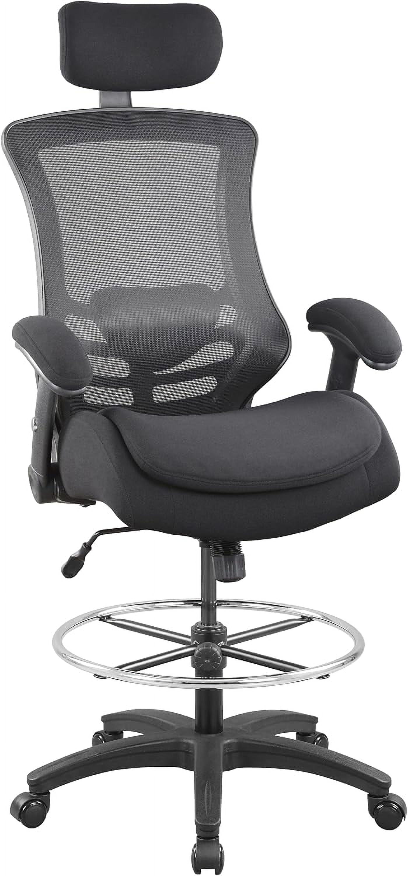 BOLISS High-Back Ergonomic Mesh Computer Office Drafting Chair with ...