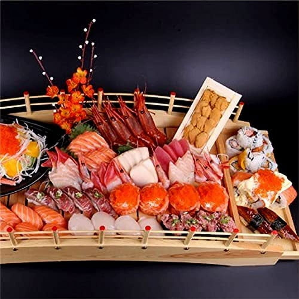 BOLLAER Arch Bridge Sushi Boat, Sushi Tray Sushi Bridge Arched Bottom ...