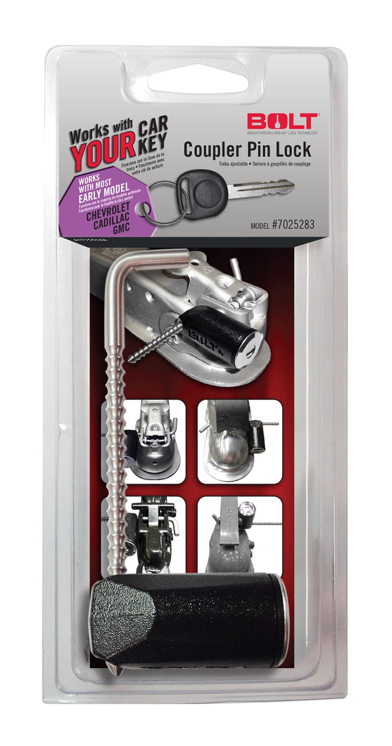 BOLT Lock 7025283 Coupler Pin Lock; Trailer Hitch Pin Lock - Walmart.com