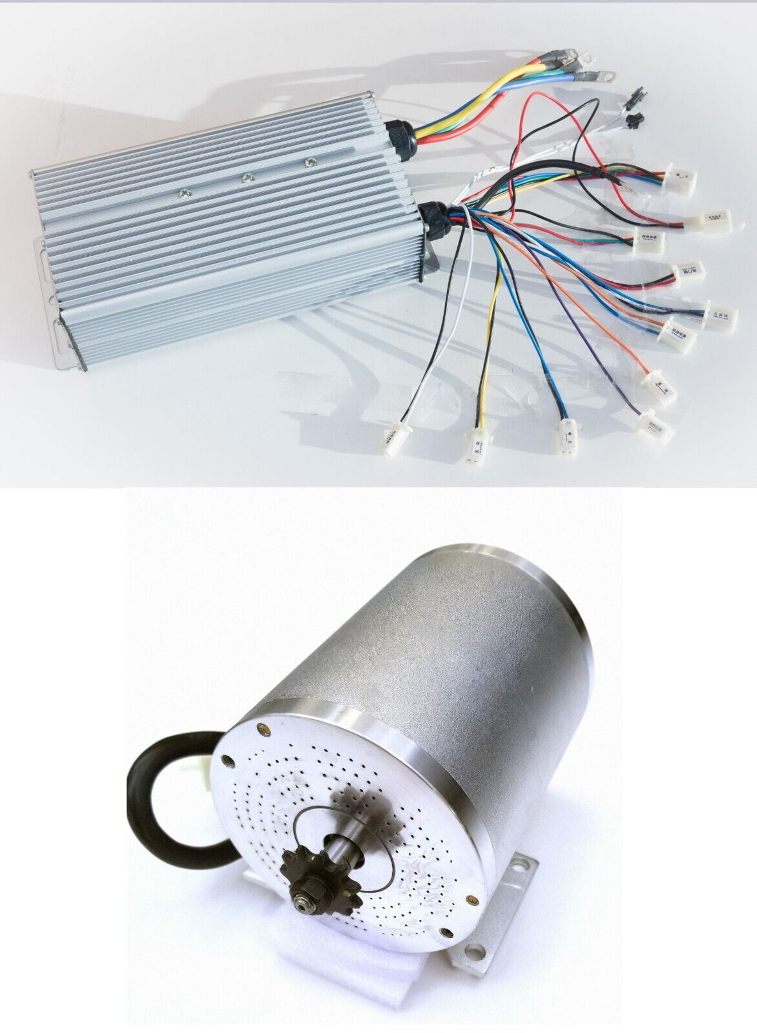BOMA 3000W 72V BLDC electric motor w Base BM1024 w 70A controller ...
