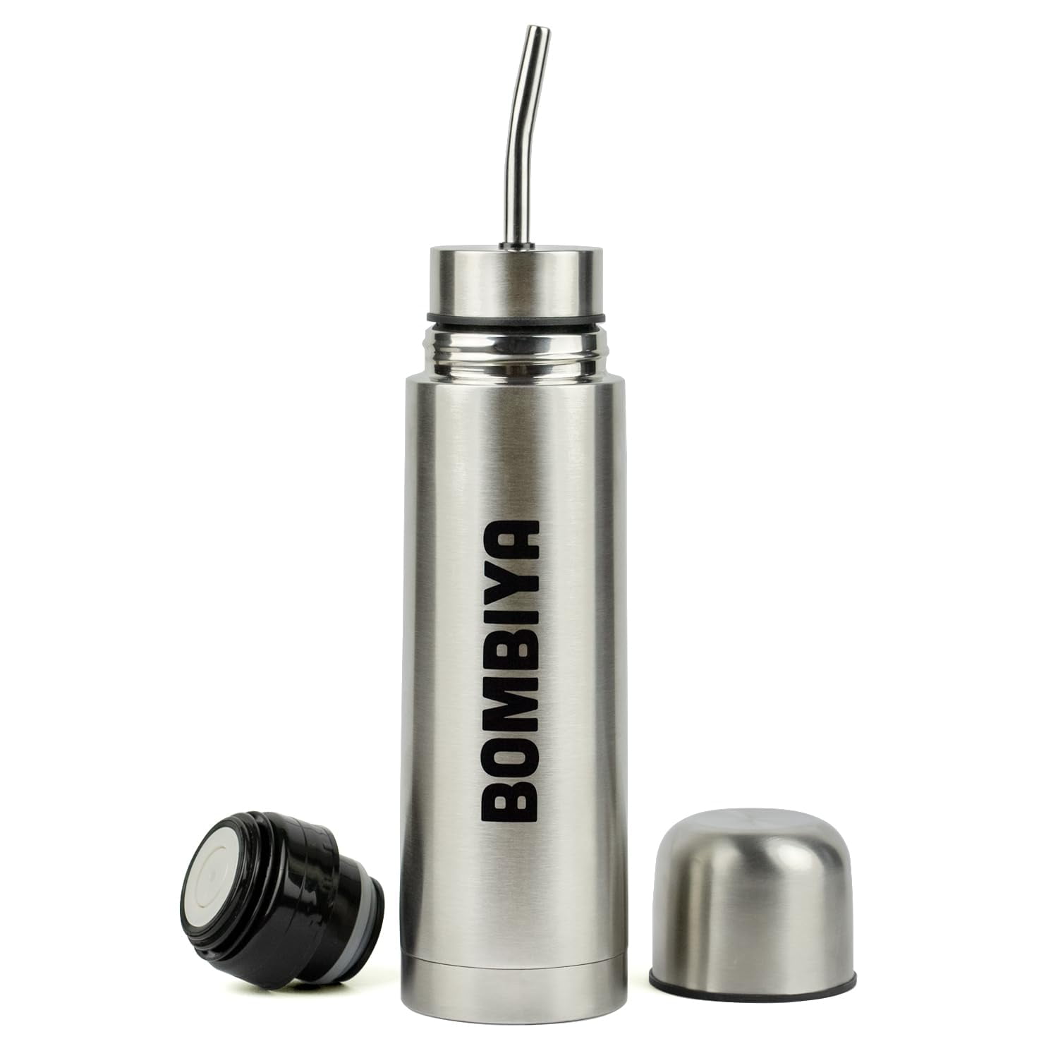 BOMBIYA Full Stainless Steel Auto Mate - Yerba Mate all in one, Termo ...