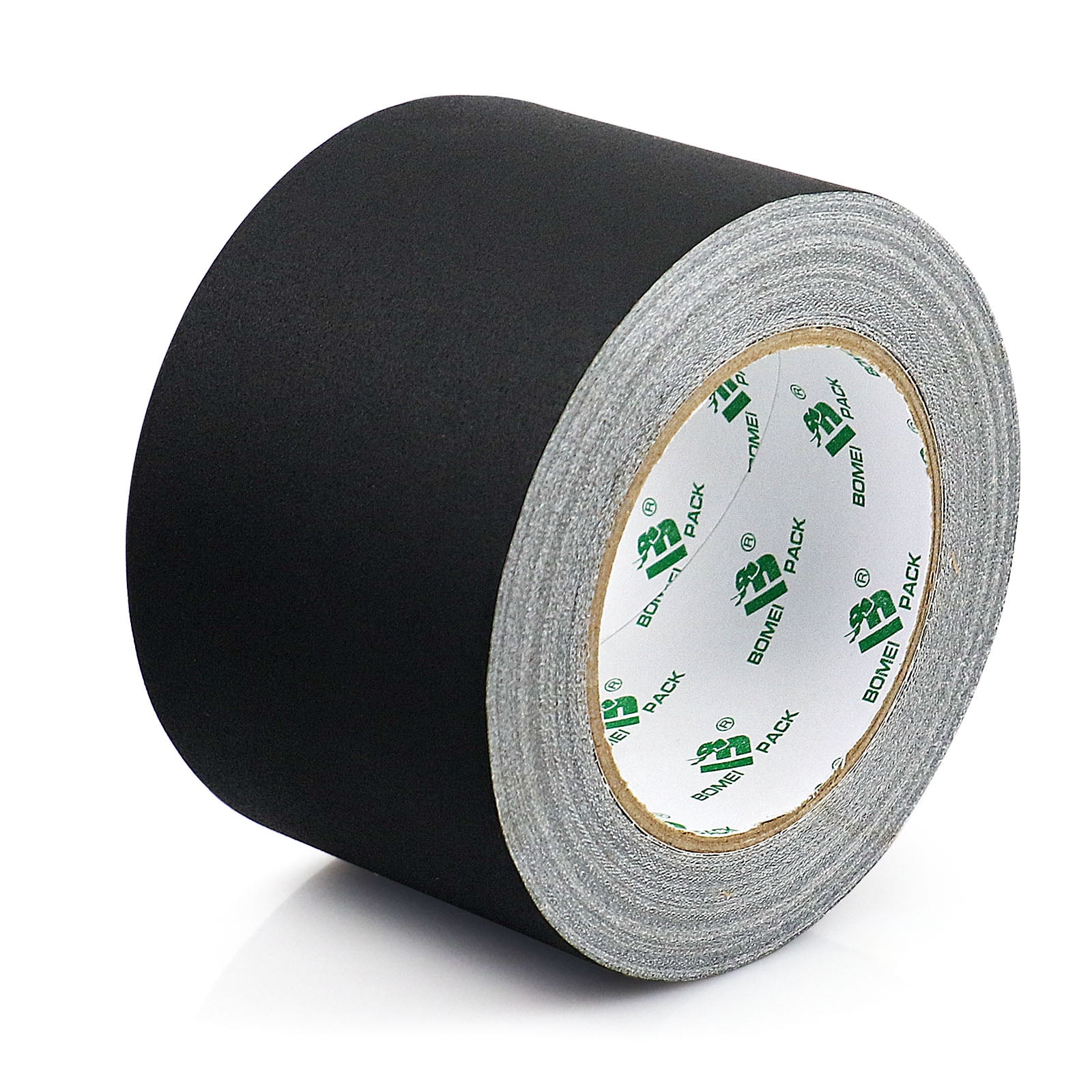 BOMEI PACK 1 Pack Black Gaffer Tape 3inch x 30yds Matte Non-Reflective ...