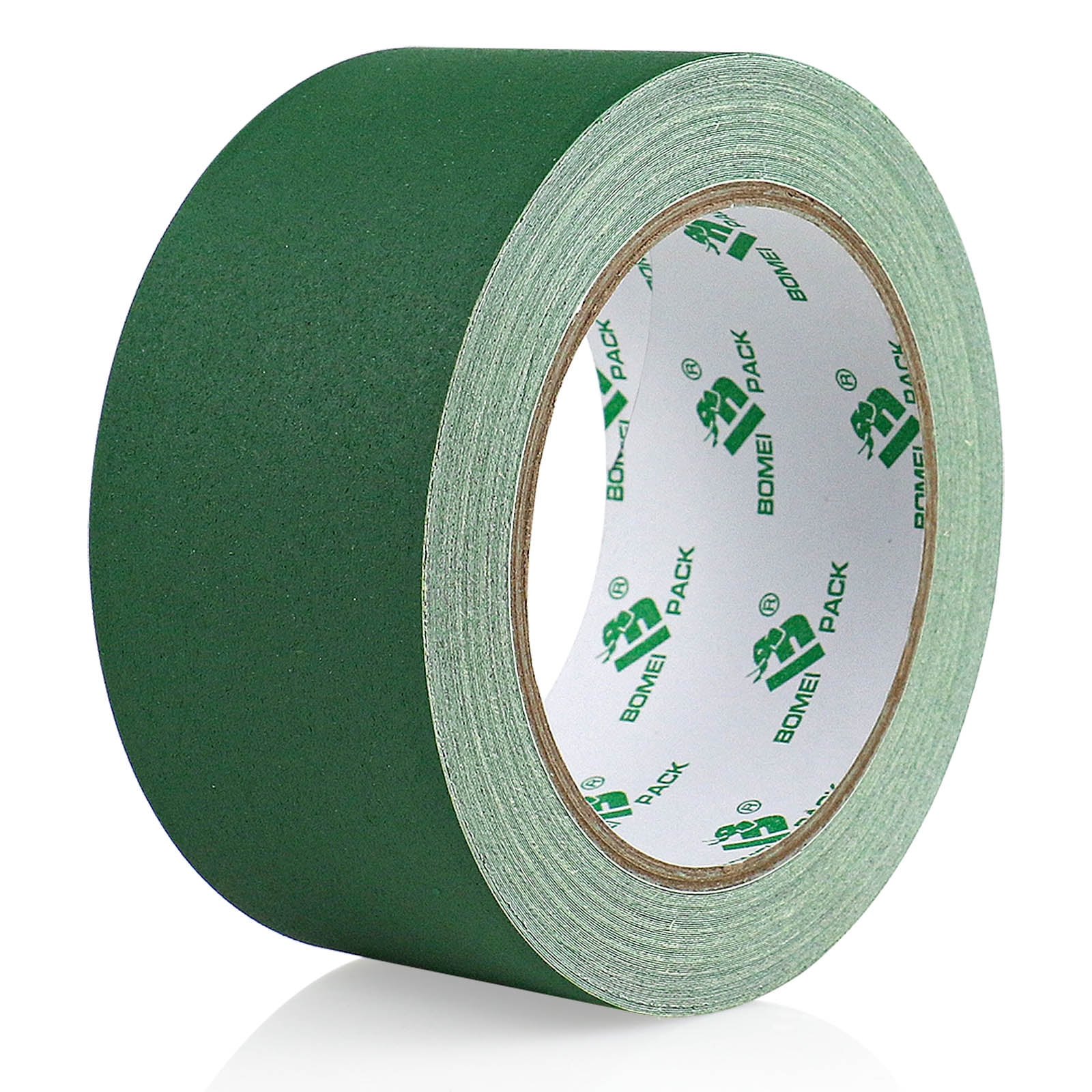 BOMEI PACK 1 Pack Dark Green Gaffer Tape 2inch x 30yds, Matte Non ...