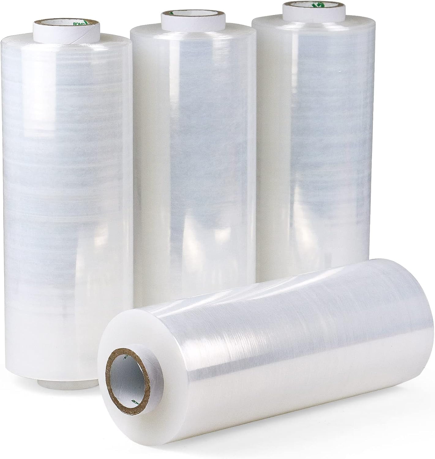 BOMEI PACK 10" Clear Stretch Wrap 4Pack 950ft Stretch Cling Durable ...