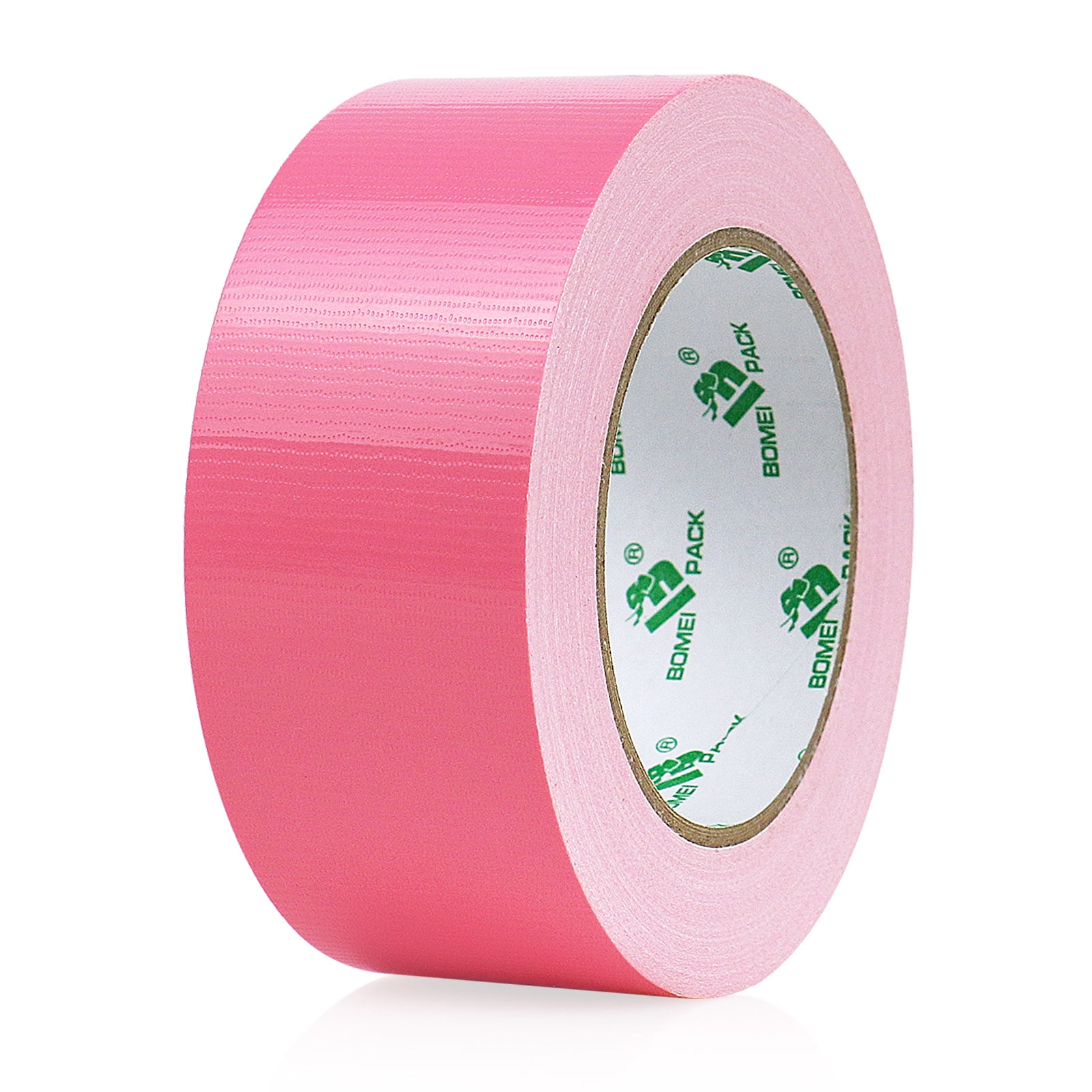 BOMEI PACK Color Duct Tape Pink 9mil x 2inch x 30yds Heavy Duty Strong ...