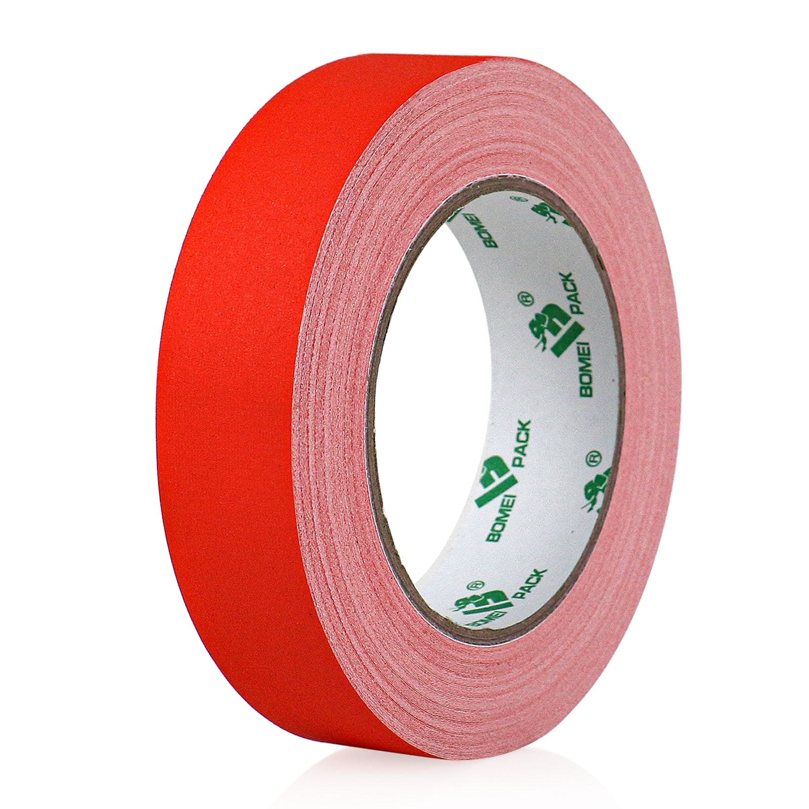 BOMEI PACK Red Gaffer Tape, Matte Non-Reflective, 1inch x 30yds No ...