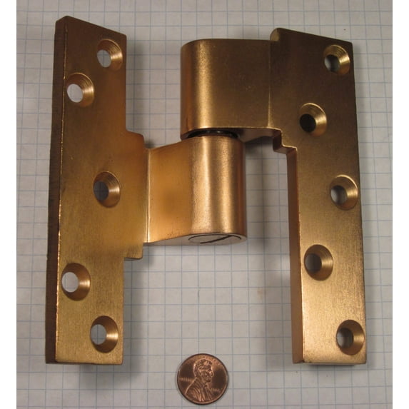 BOMMER #LMP4-LH-US10 INTERMEDIATE PIVOT HINGE, 3/4" OFFSET, BRONZE, SATIN FINISH - Walmart.com