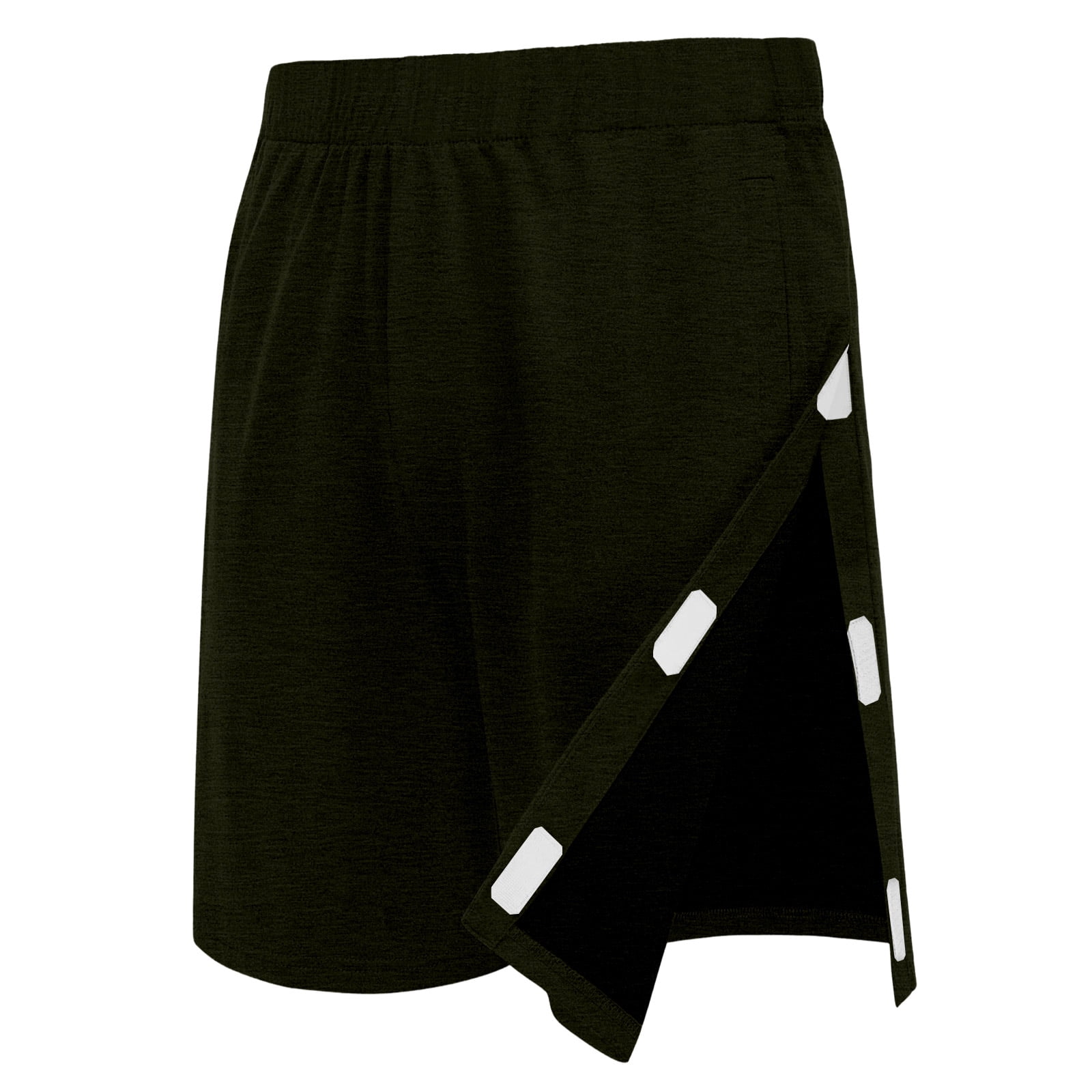 BOMYJESK Women's Tear Away Shorts Side Open Breakaway Shorts Post Knee ...