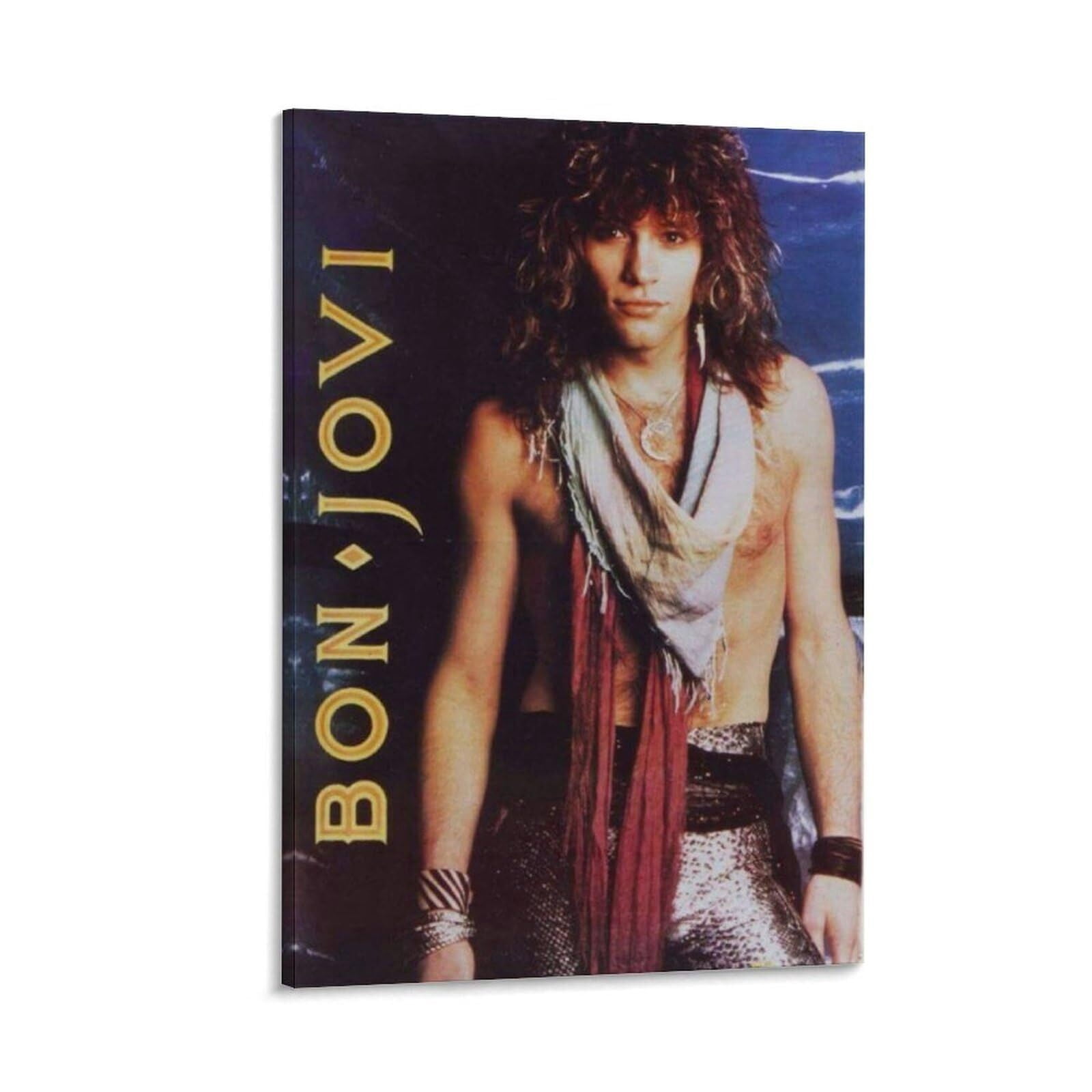 BON JOVI (1) Canvas Poster Wall Art Decor Print Picture Paintings for ...