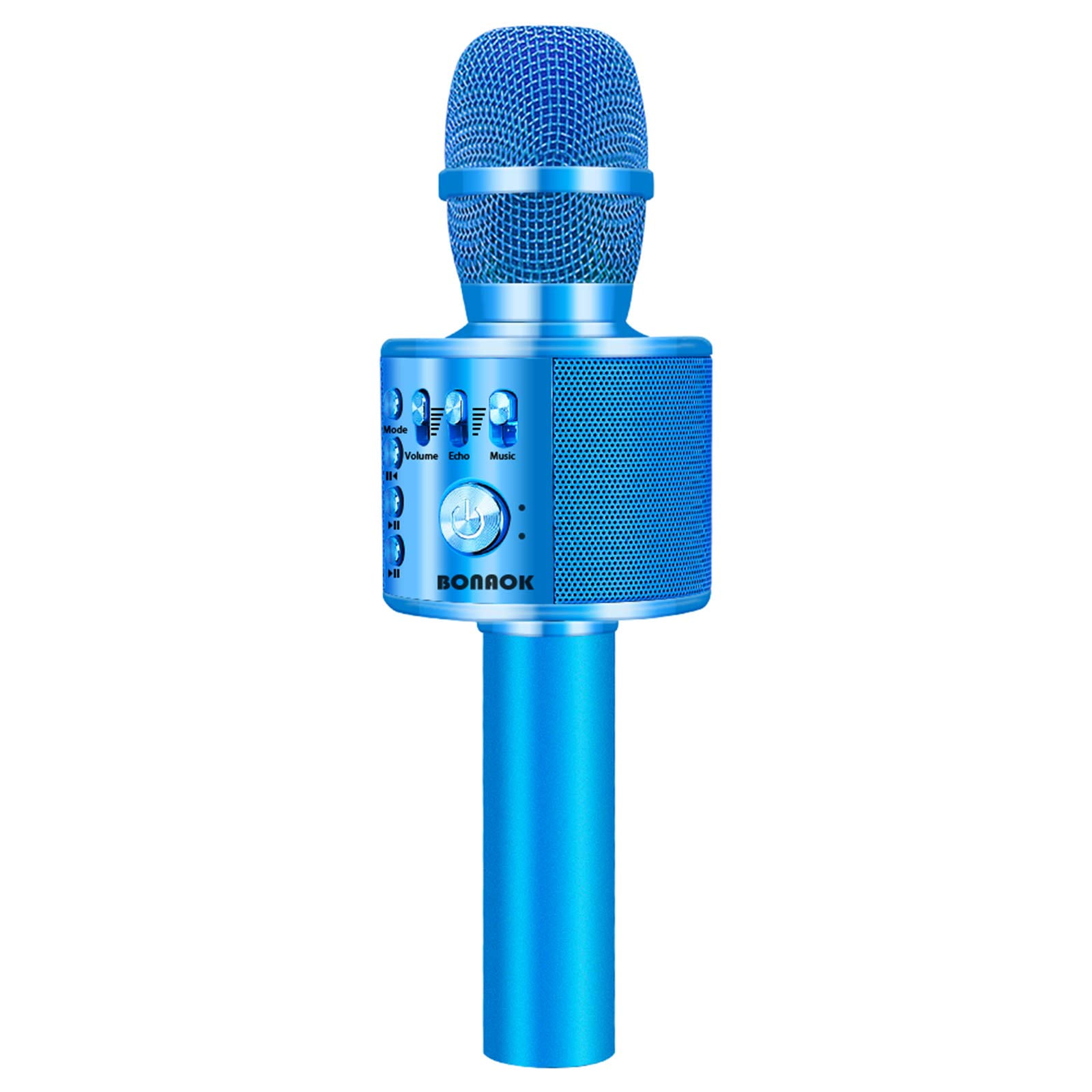 BONAOK Wireless Bluetooth Karaoke Microphone, Portable Handheld Mic ...