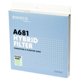BONECO A681 Replacement Hybrid Filter, HEPA Carbon Filter for H680 ...