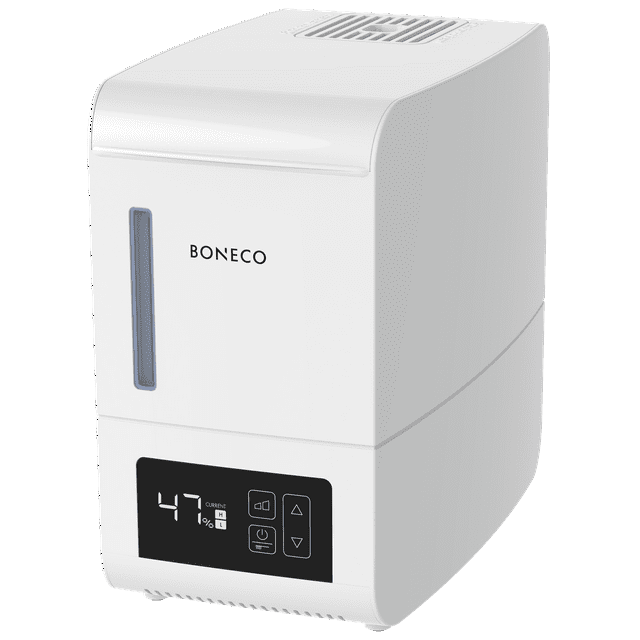BONECO S250 Hot Air Steam Humidifier with Digital Display and Cleaning ...