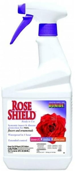 Bonide Rose Shield Insecticide - Flower Insect Spray, Bug & Disease ...