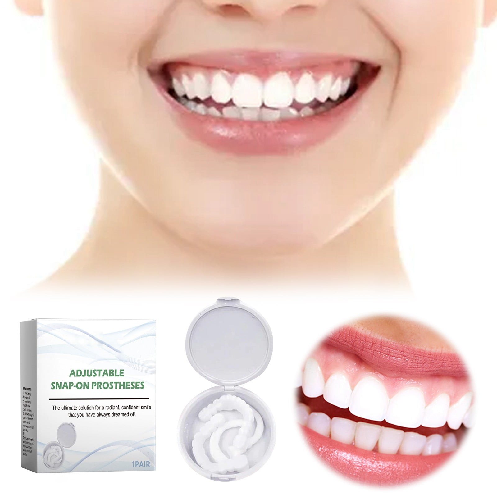 BONINGGG Adult Teeth Braces Beautiful Teeth Dentures And Are Suitable ...