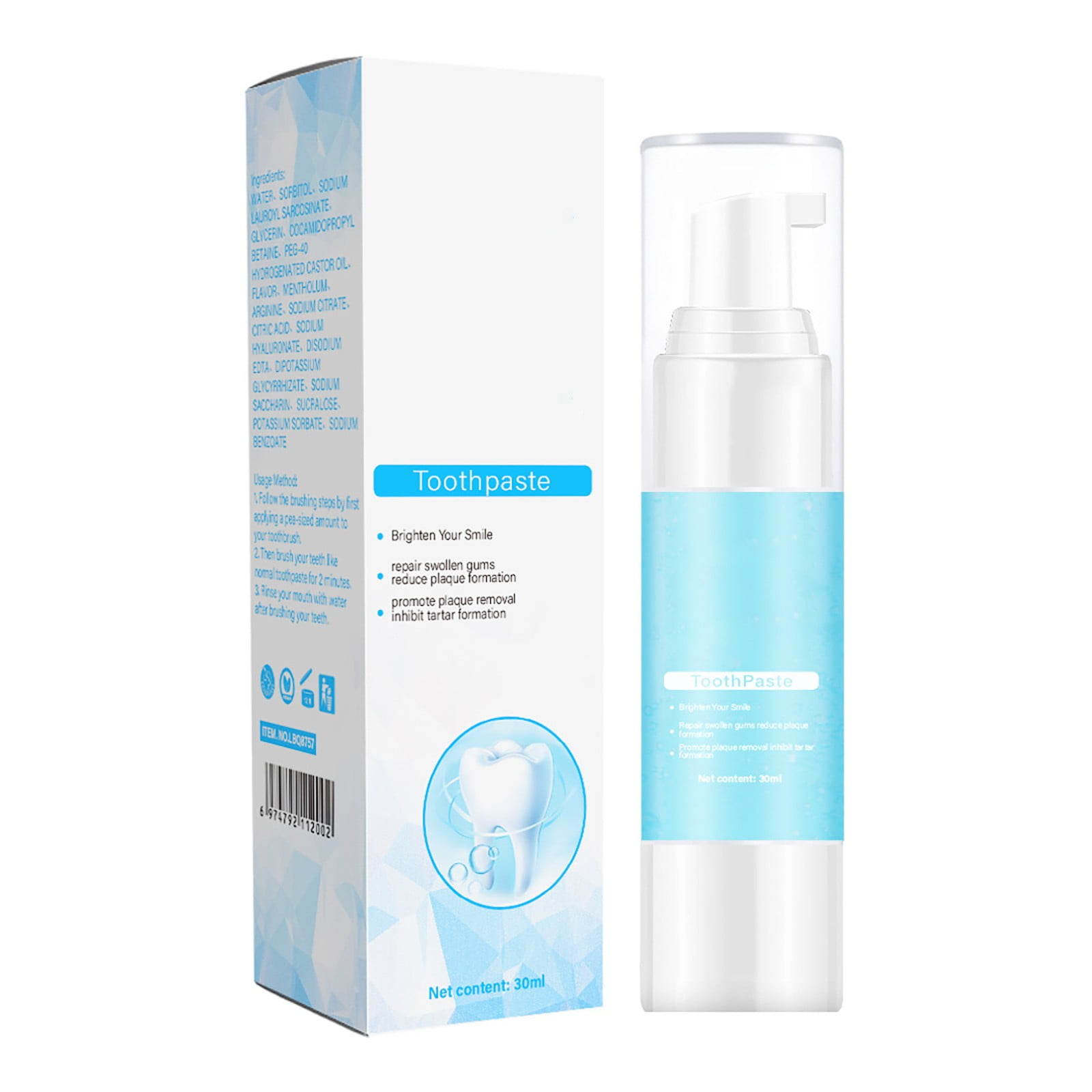 BONINGGG HA5 Repairing Toothpaste: Promote Your Teeth Care Experience ...