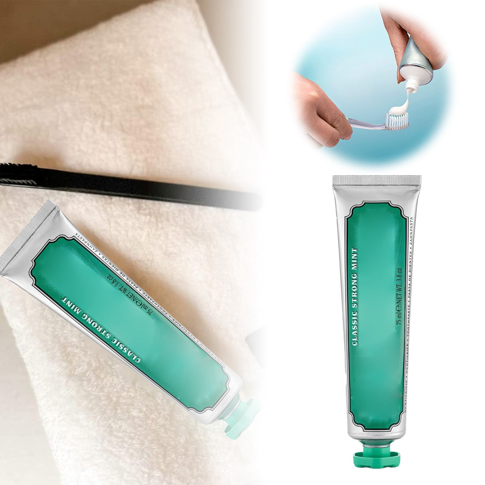 BONINGGG Marvi Whiten Mint Toothpaste Travel Size 25ml Portable Oral ...