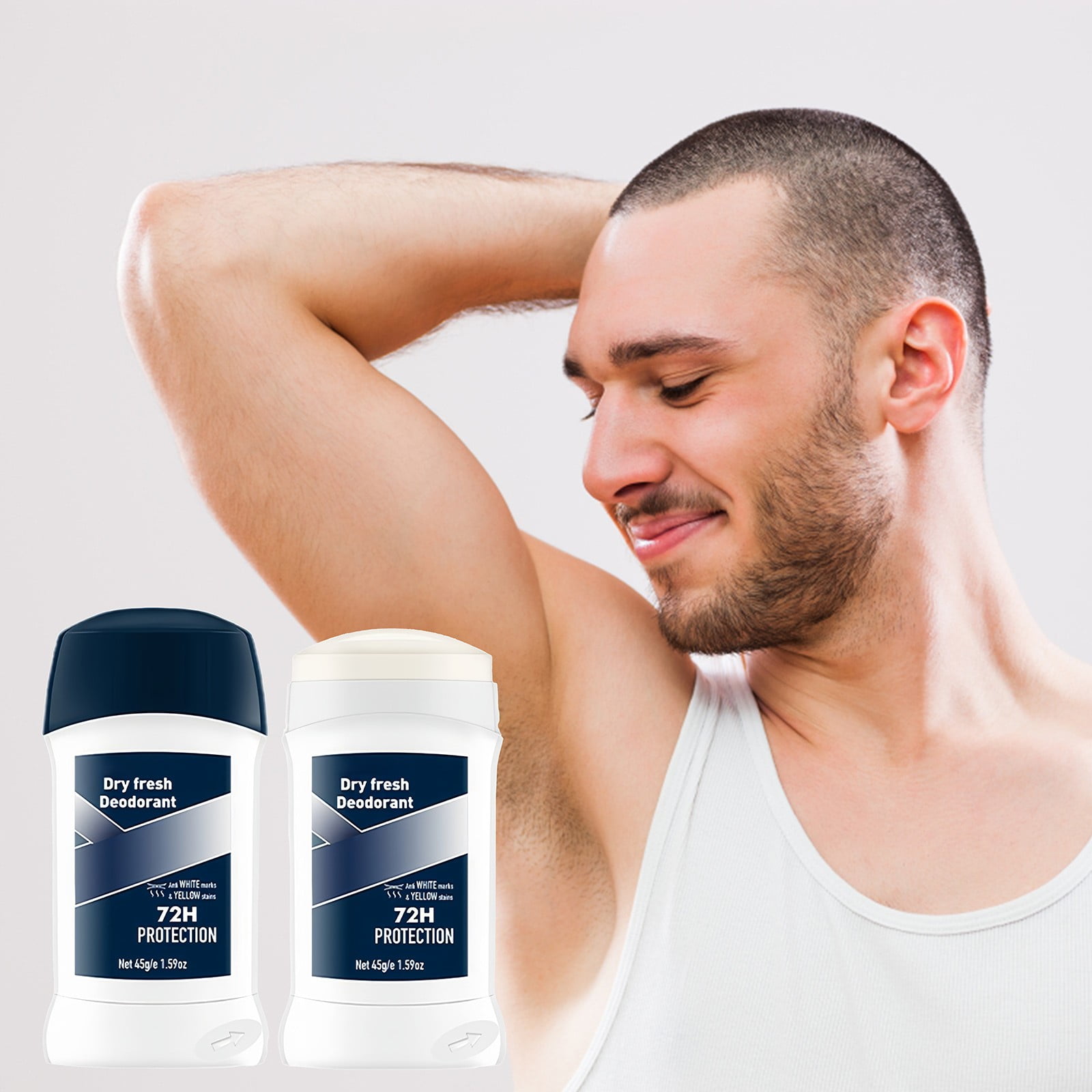 BONINGGG Men's Sweating And For Underarm Odor Removal Wooden 72 Hour ...