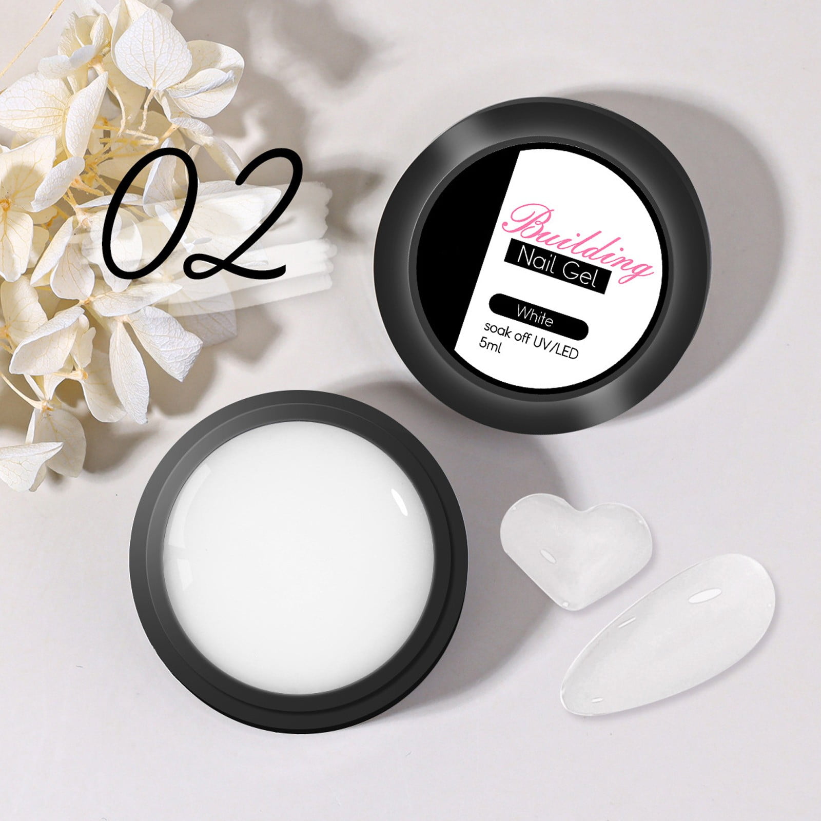 BONINGGG Nail Extension Solid Non Stick Hand Molding Paper Holder Quick ...