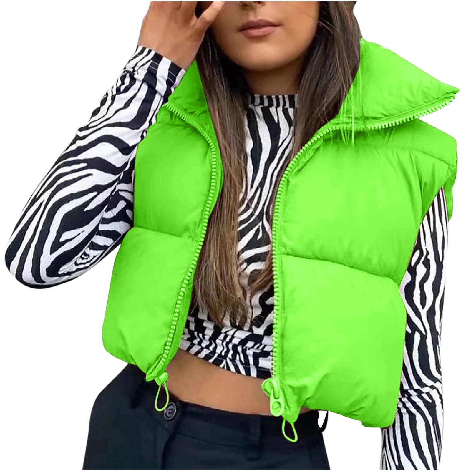 Bonixoom Sexy Tops For Women Crew Neck Baggy Fit Outdoor Activity Party Fashion Solid Tank Top