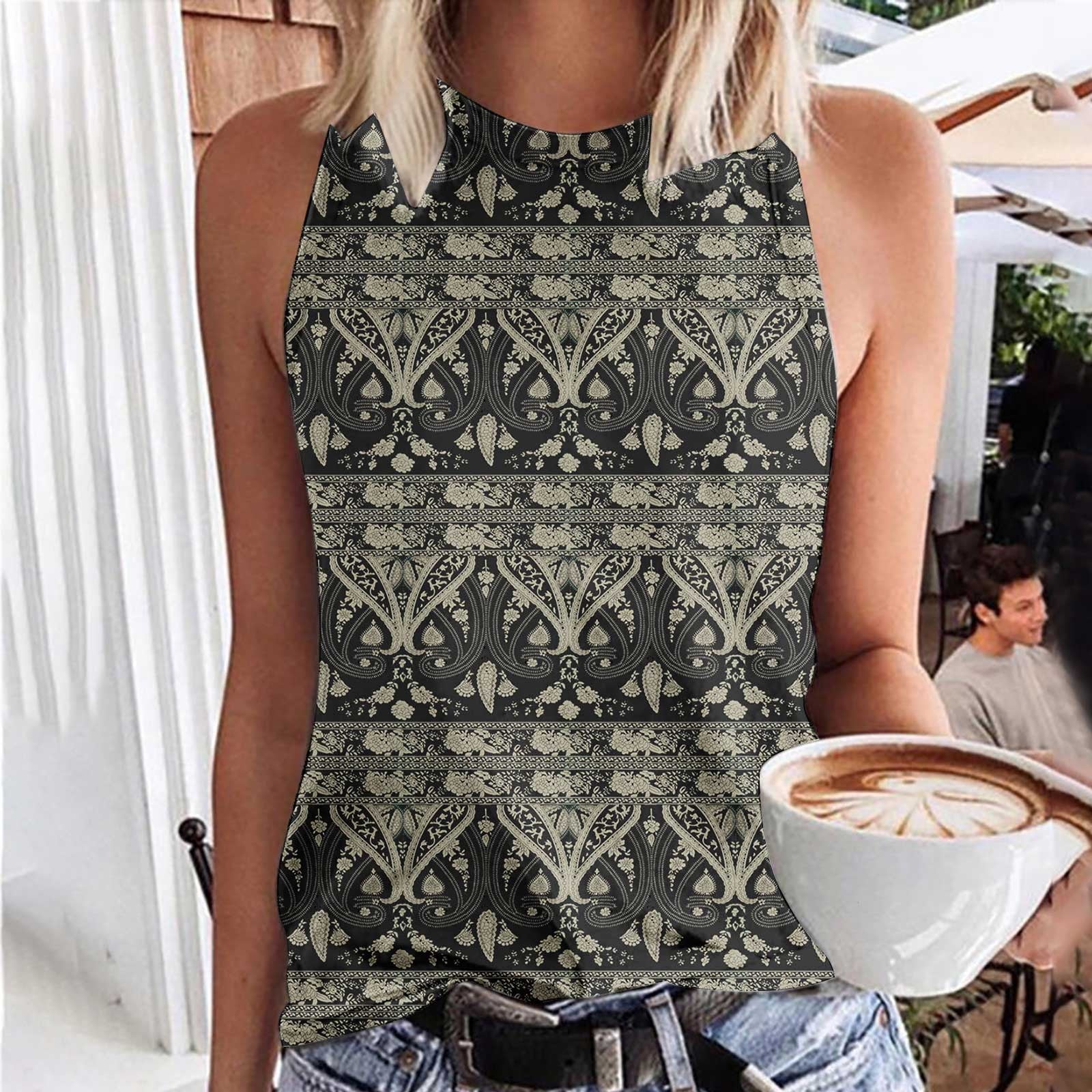 BONIXOOM Spring Tops For Women Round Neckline Active Fit Outdoor ...