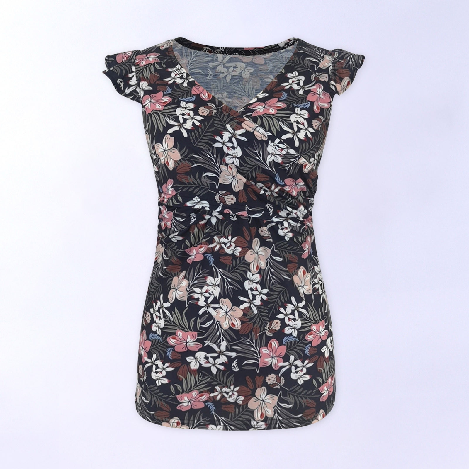 BONIXOOM Workout Tank Tops Woman Round Neckline Active Fit Rowing ...