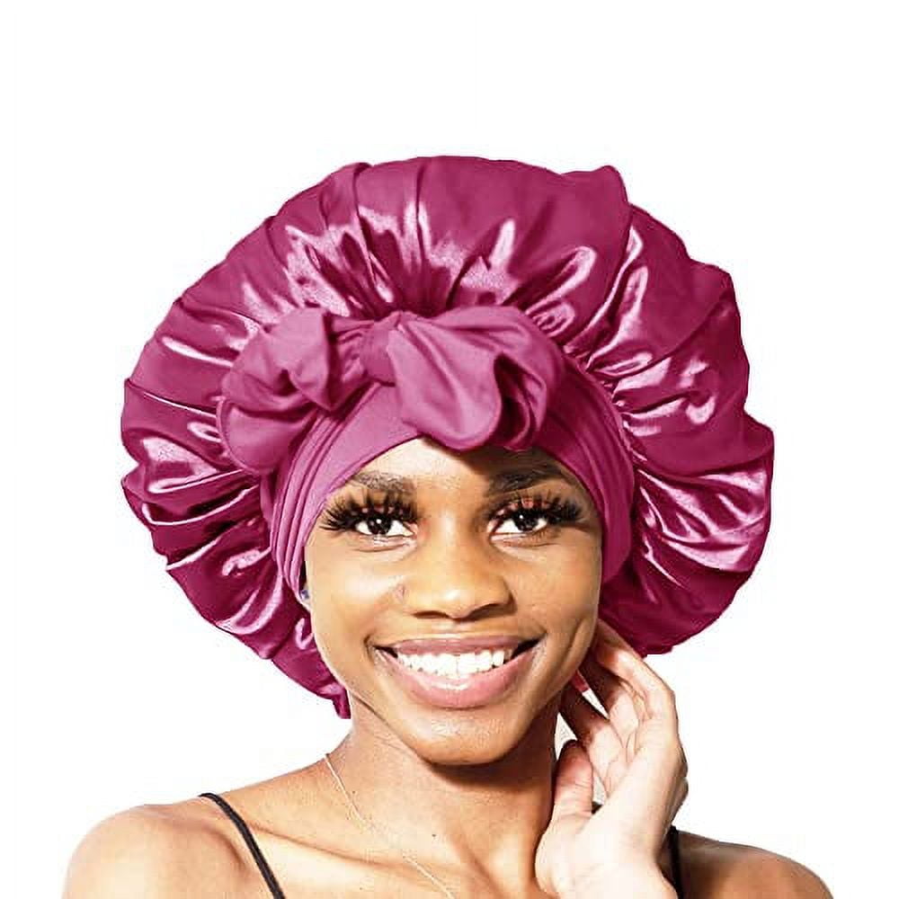 BONNET QUEEN Silk Bonnet for Sleeping Satin Bonnet Hair Bonnet ...