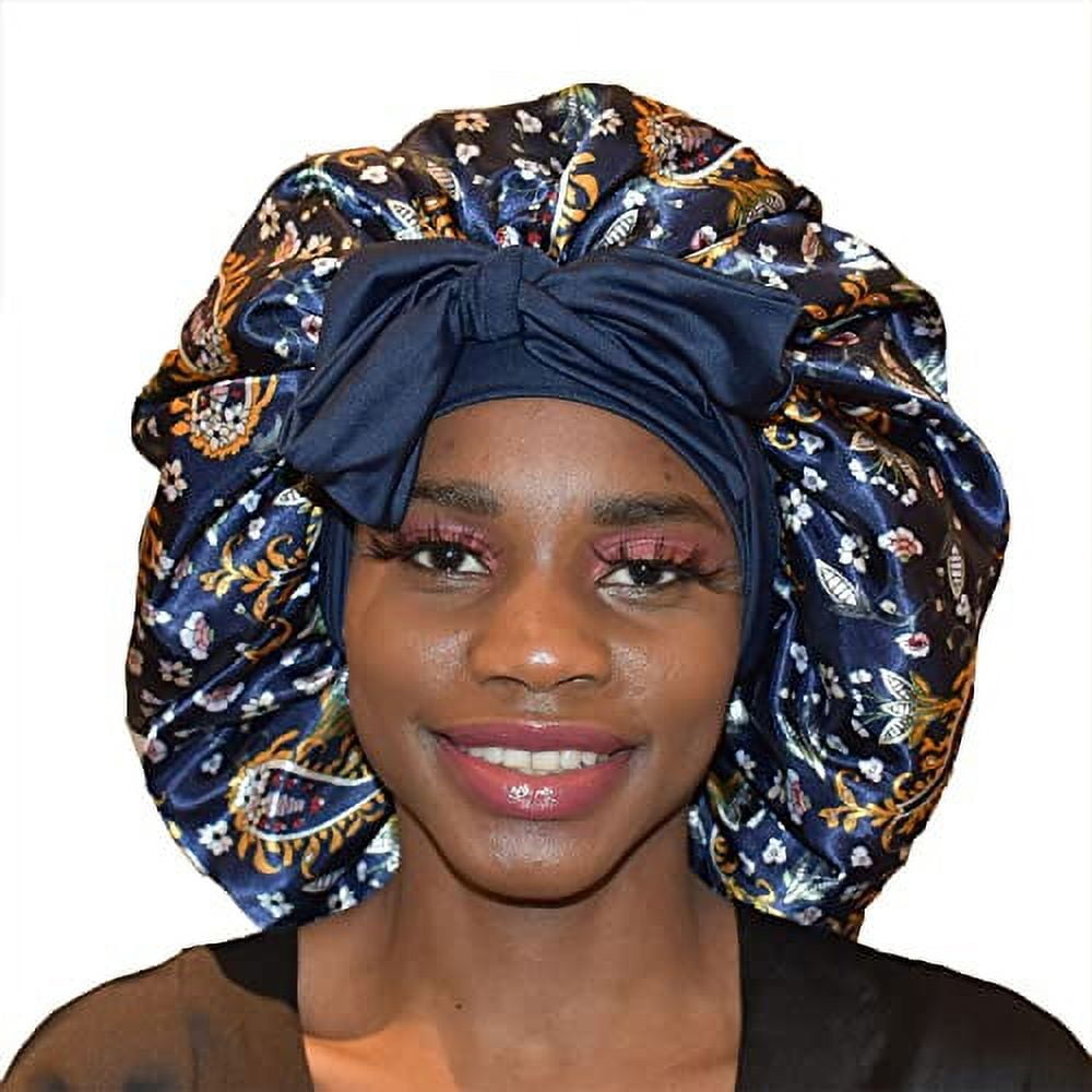 BONNET QUEEN Silk Bonnet for Sleeping Satin Bonnet Hair Bonnet Braid ...