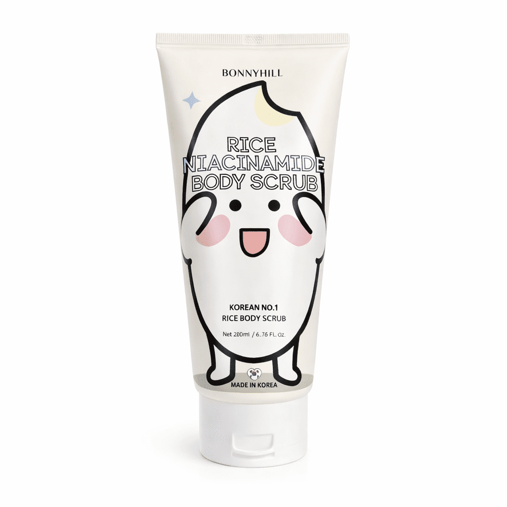 BONNYHILL Rice Niacinamide Body Scrub, 11.15 fl oz / 330 ml ...