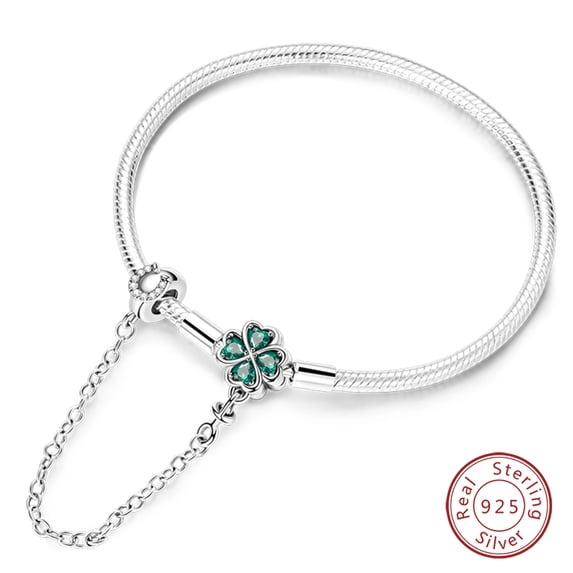 BONZEUS 925 Sterling Silver Charm Bracelet - Ready for Your Favorite ...