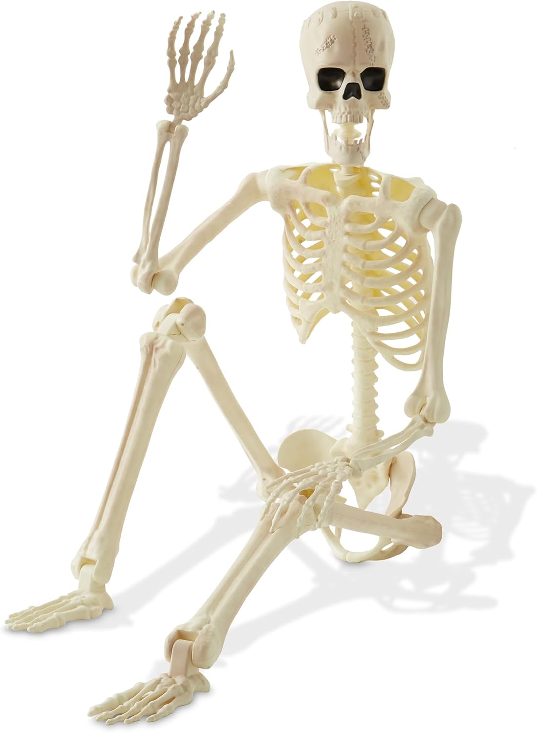 BOO BOX 74" Franken Skeleton, Life Size Posable Scary Halloween ...