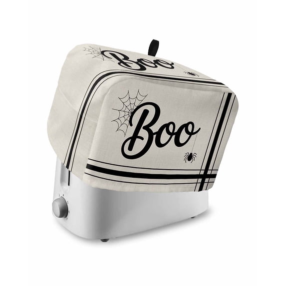 BOO Halloween Toaster Cover 2 Slice, Small Kitchen Appliance Covers ...