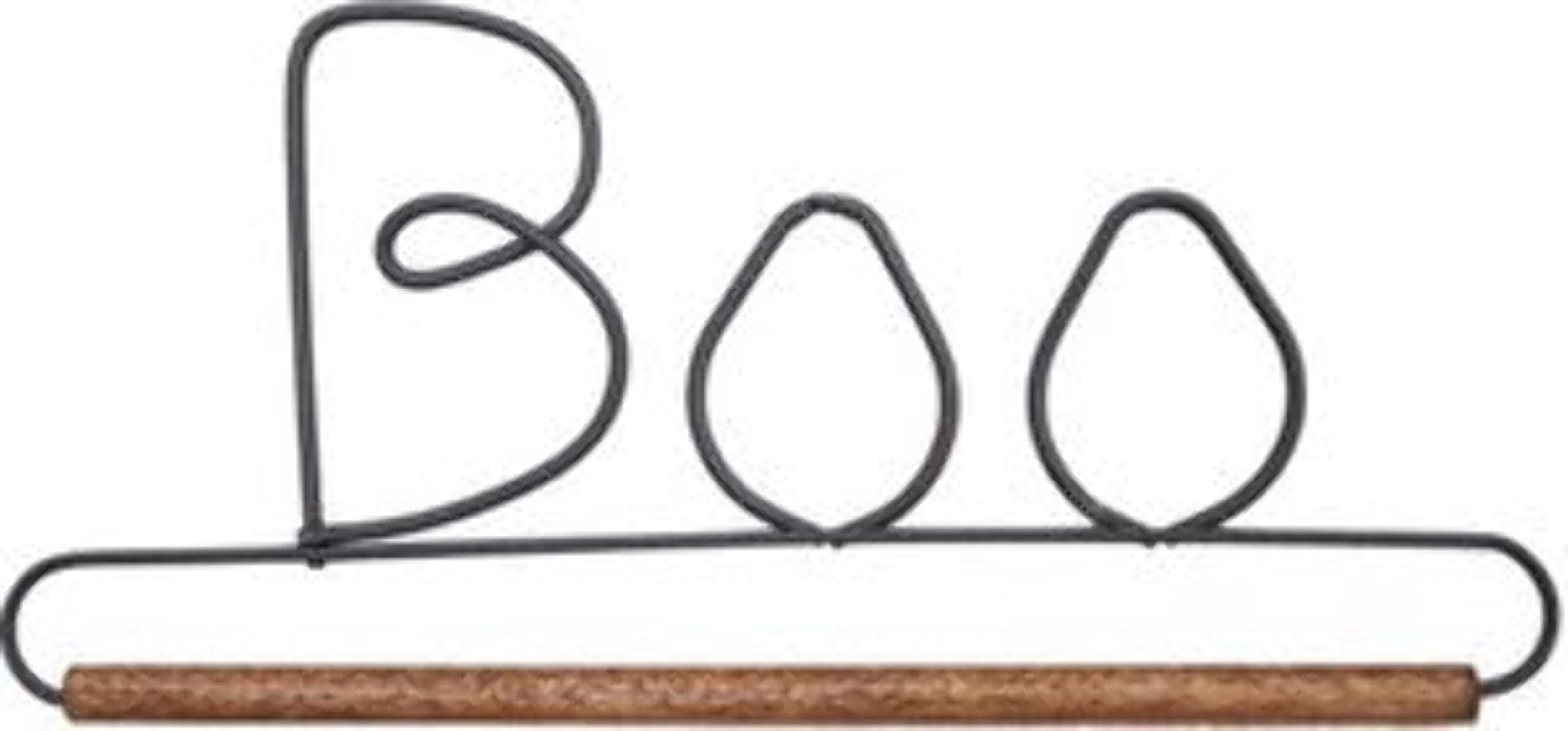 BOO Holder With Dowel - Walmart.com