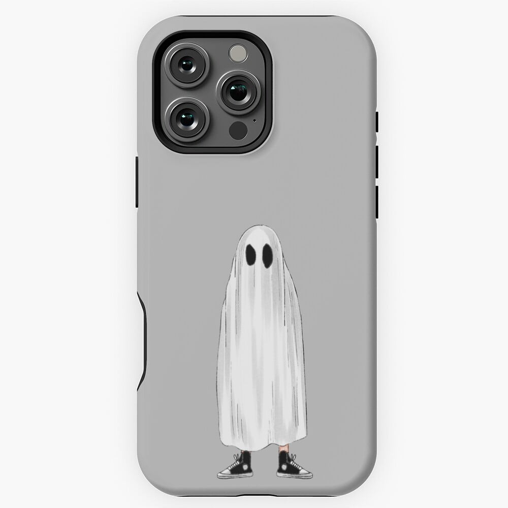 BOO Minimalist Halloween Text Phone Case for iPhone 16 15 14 13 12 11 ...